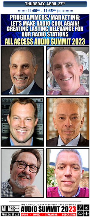 All Access Audio Summit 2023 – John Shomby Moderates A Key Session On ...